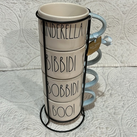 Rae Dunn | Kitchen | Rae Dunn Disney Princess Collection Stackable Mugs ...